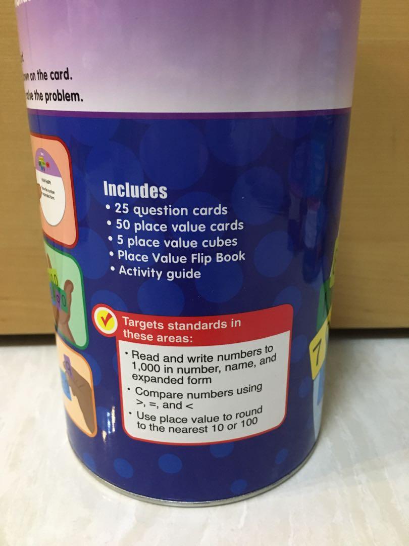 Lakeshore math in a flash discovery can place value, Hobbies & Toys ...