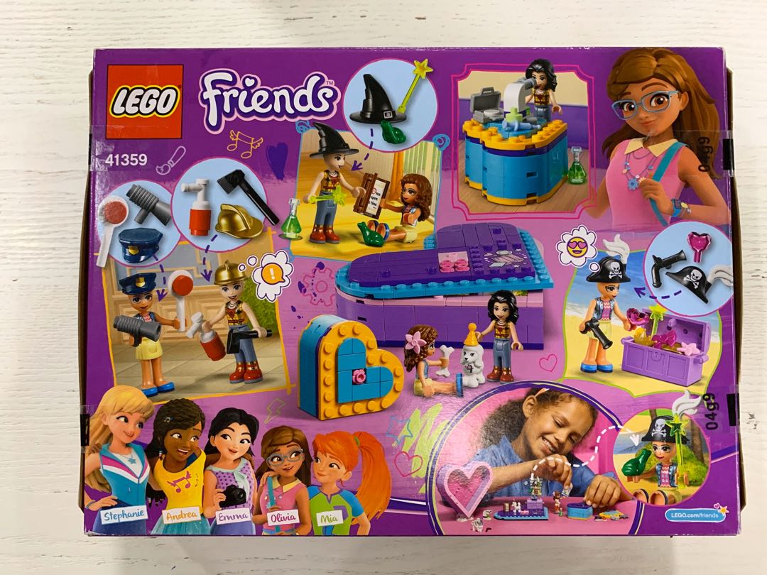 Lego Friends 41359 Heart Friendship Box, Hobbies & Toys, Toys & Games ...