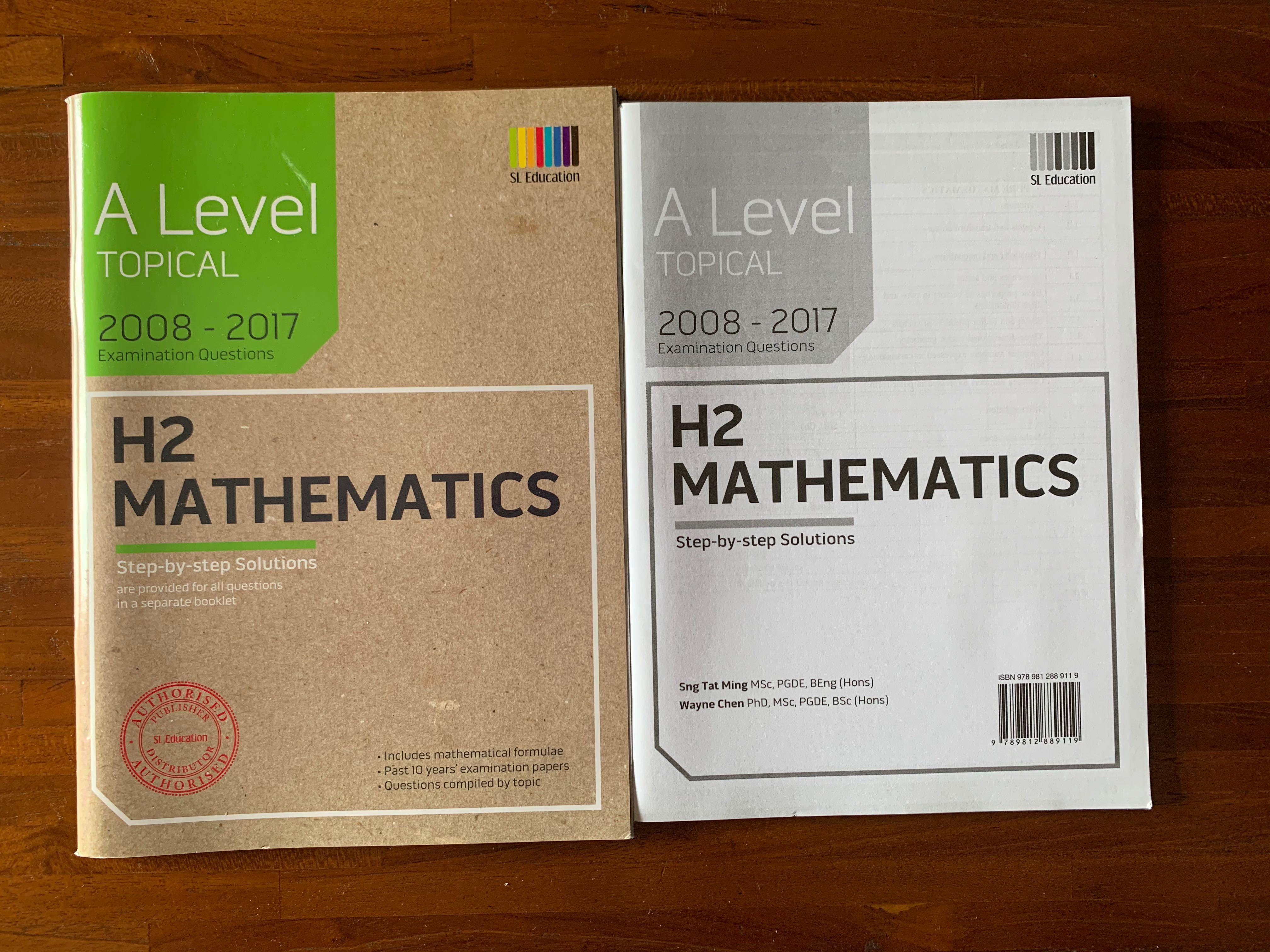 H2 Math TYS A level, Hobbies & Toys, Books & Magazines, Assessment ...