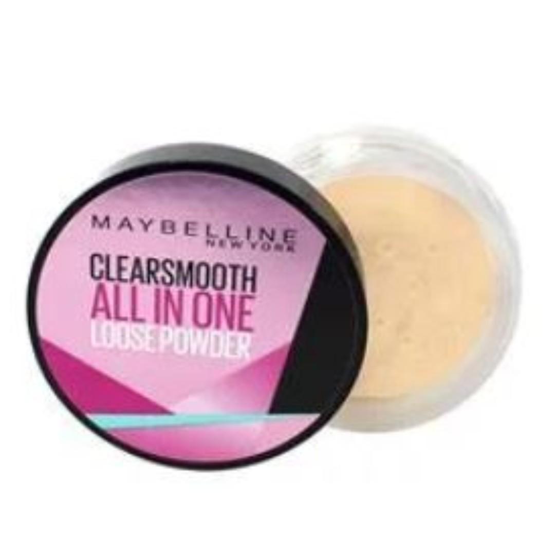 Maybelline clear smooth All in one loose powder, Beauty & Personal Care ...