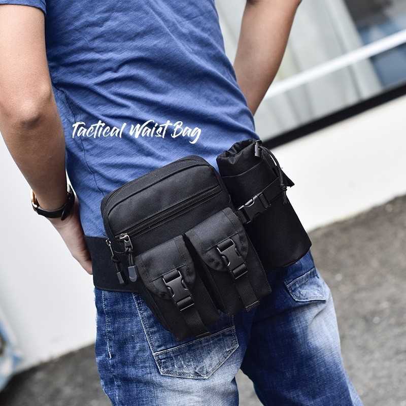 Men's Pocket Bags Special Forces Army Riding Bag Canvas Messenger Sling ...