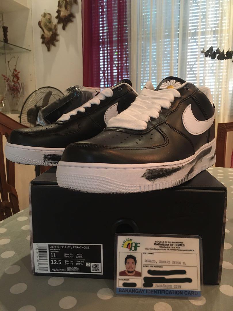 Nike Air Force 1 x Peaceminusone Para-Noise, Men's Fashion, Footwear ...