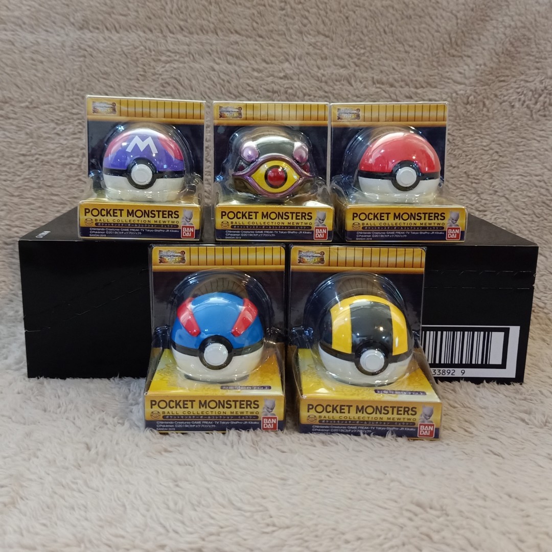 Pocket Monster Ball Collection MEWTWO, Hobbies & Toys, Toys & Games on ...
