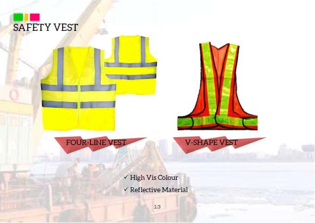 PPE V Shape Safety Vest Reflector Orange, Men's Fashion, Tops & Sets ...
