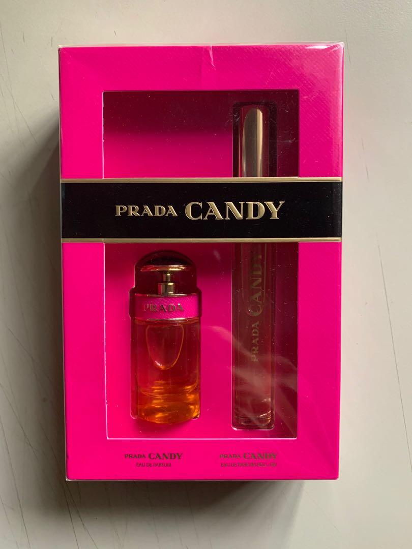 Prada Candy Mini and Rollerball Set, Beauty & Personal Care, Fragrance ...