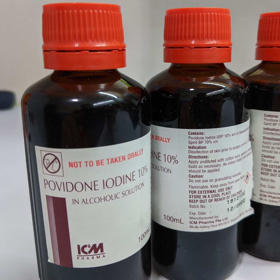 Prodine 100ml - Povidone Iodine antiseptic solution, Everything Else on ...