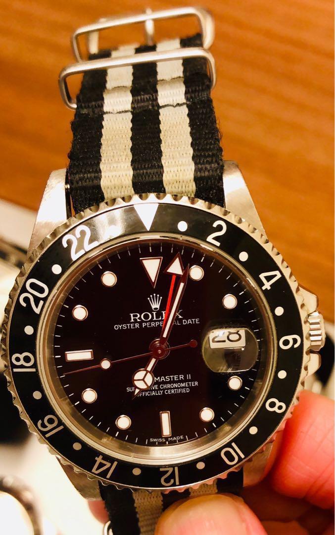 Rolex GMT2 with rare stick dial, Luxury, Watches on Carousell