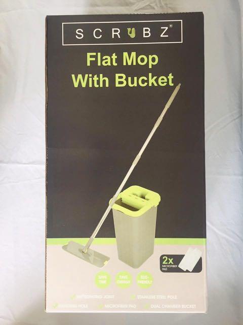 Scrubz foldable Mop Bucket, Furniture & Home Living, Cleaning ...