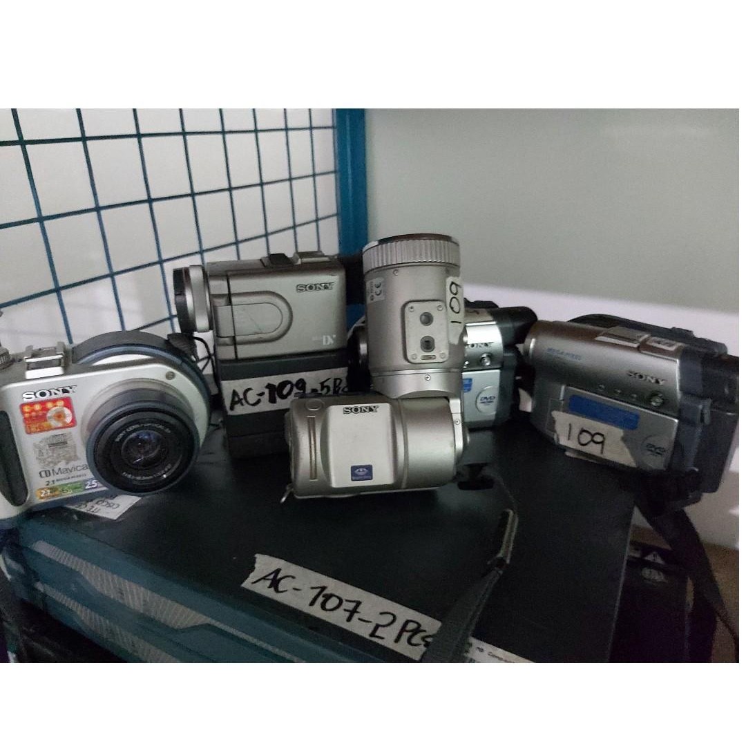 SONY VIDEO CAMERA DIFFERENT MODEL @ P1500 EACH , Audio, Voice Recorders ...