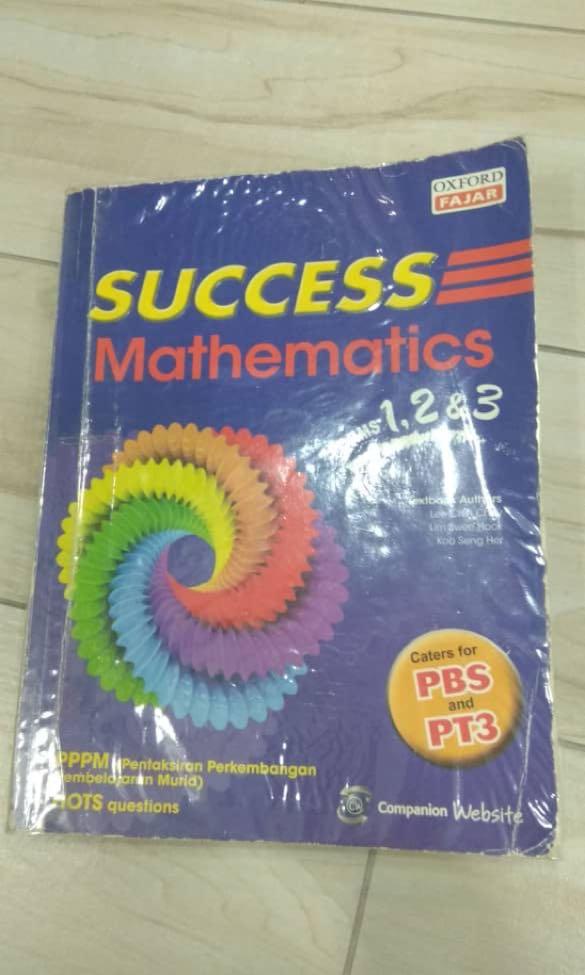 SUCCESS MATHEMATICS FORM 1,2&3 PBS & PT3, Hobbies & Toys, Books ...