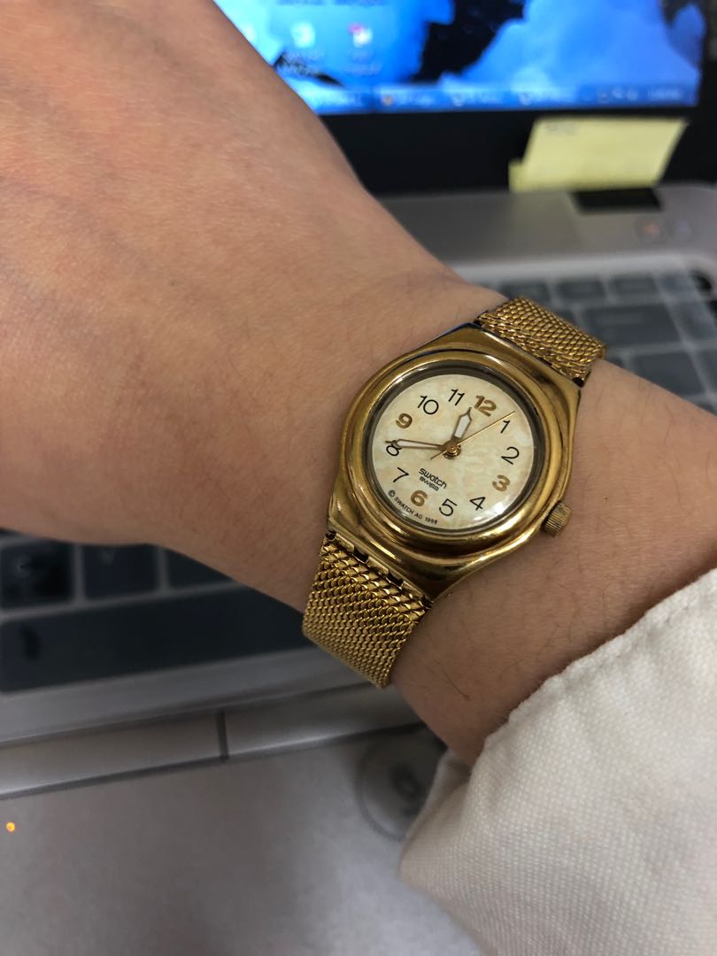 Swatch Lady’s Watch (mesh strap), Women's Fashion, Watches ...