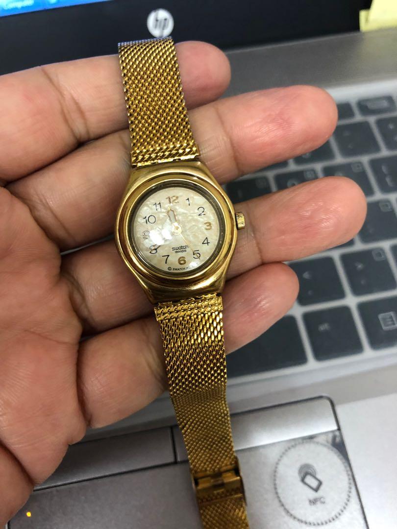 Swatch Lady’s Watch (mesh strap), Women's Fashion, Watches ...