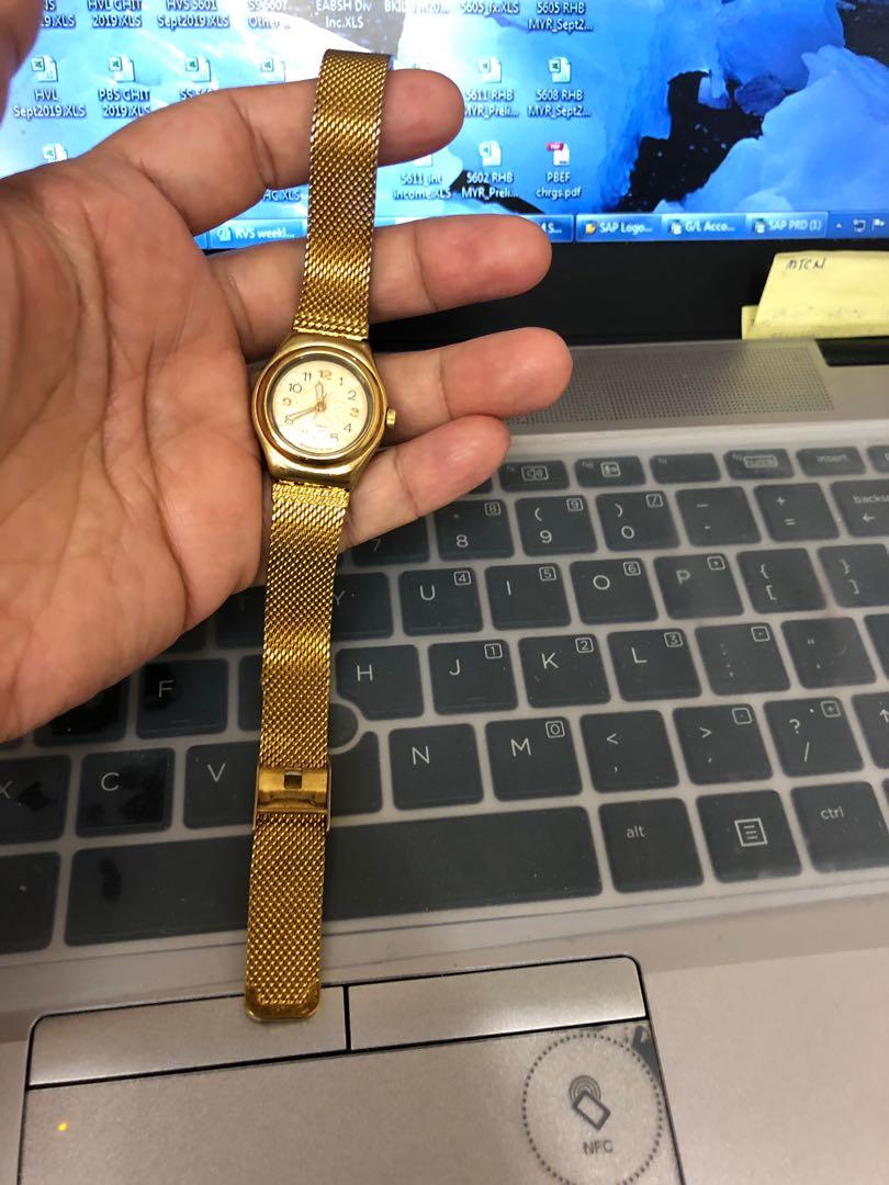 Swatch Lady’s Watch (mesh strap), Women's Fashion, Watches ...