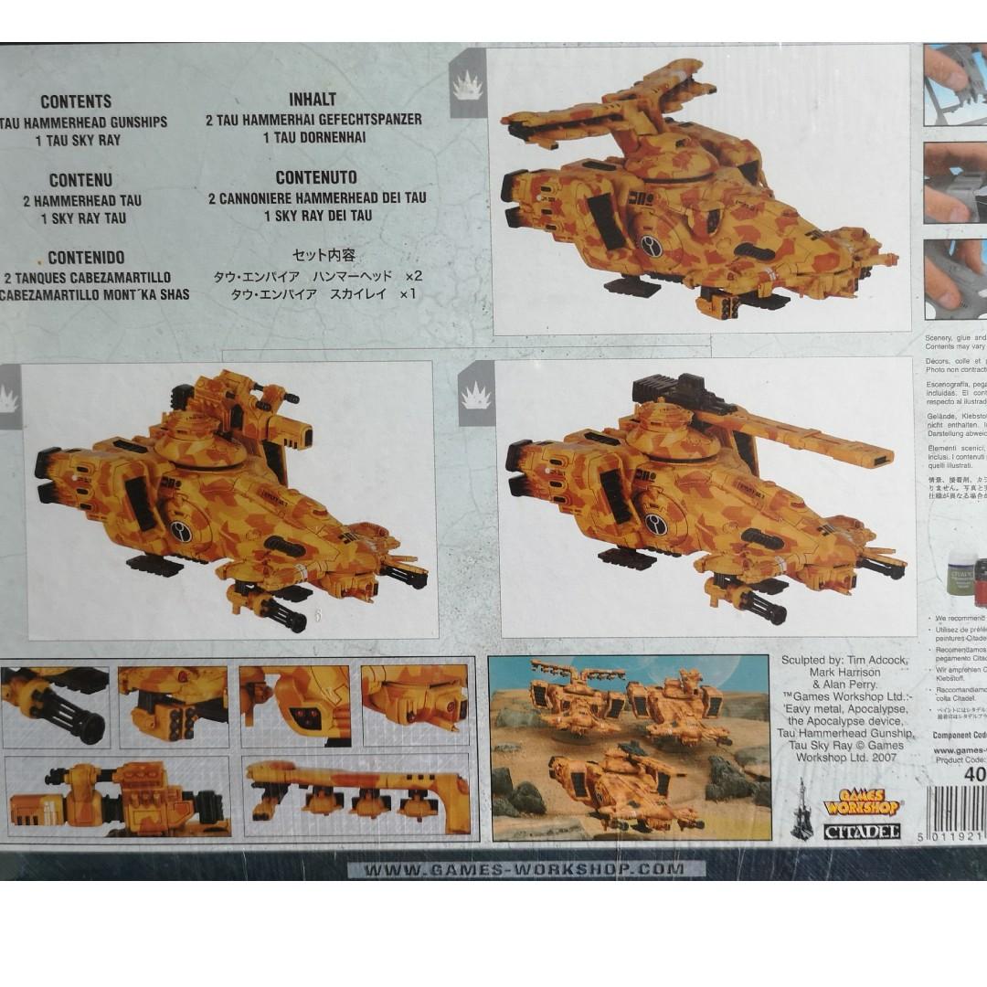 Warhammer 40K Tau Armored Interdiction Force, Hobbies & Toys, Toys ...
