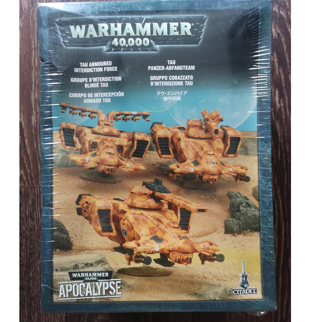 Warhammer 40K Tau Armored Interdiction Force, Hobbies & Toys, Toys ...