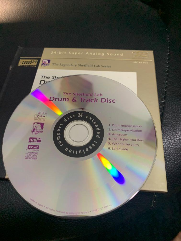 The Sheffield Lab Drum & Track Disc XRCD24, TV & Home Appliances, TV ...