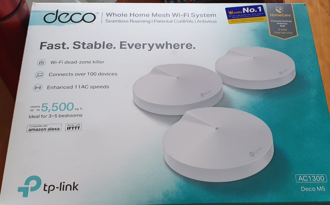 TP Deco M5 router, Computers & Tech, Parts & Accessories, Networking on ...