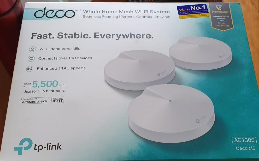 TP Deco M5 router, Computers & Tech, Parts & Accessories, Networking on ...