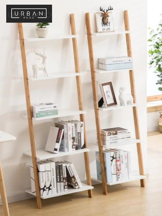 WALLY Natural Wood Display Storage Rack, Furniture & Home Living ...