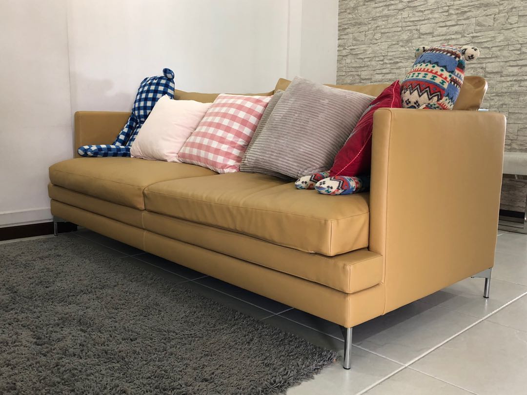 2.1 meters 4 seater Sofa, Furniture & Home Living, Furniture, Sofas on ...