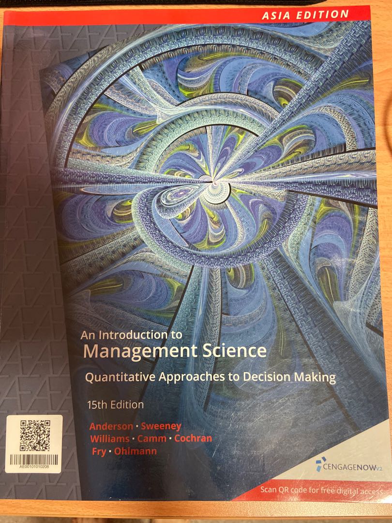 An Introduction to Management Science, Hobbies & Toys, Books ...