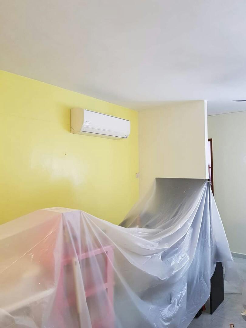Dry partition wall /flash ceiling, Home Services, Home Repairs on Carousell