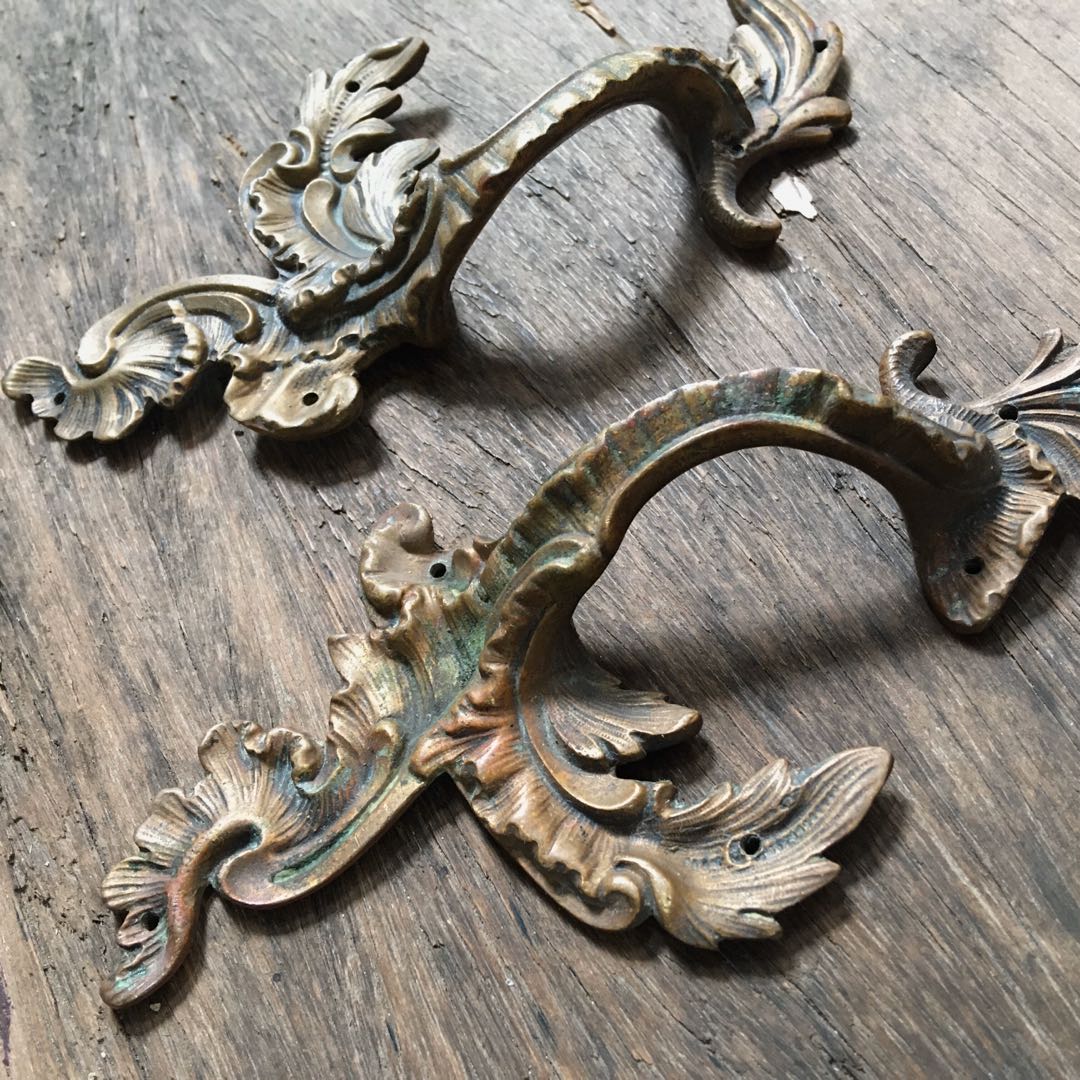 Century old/Antique handle (tanso), Hobbies & Toys, Memorabilia ...