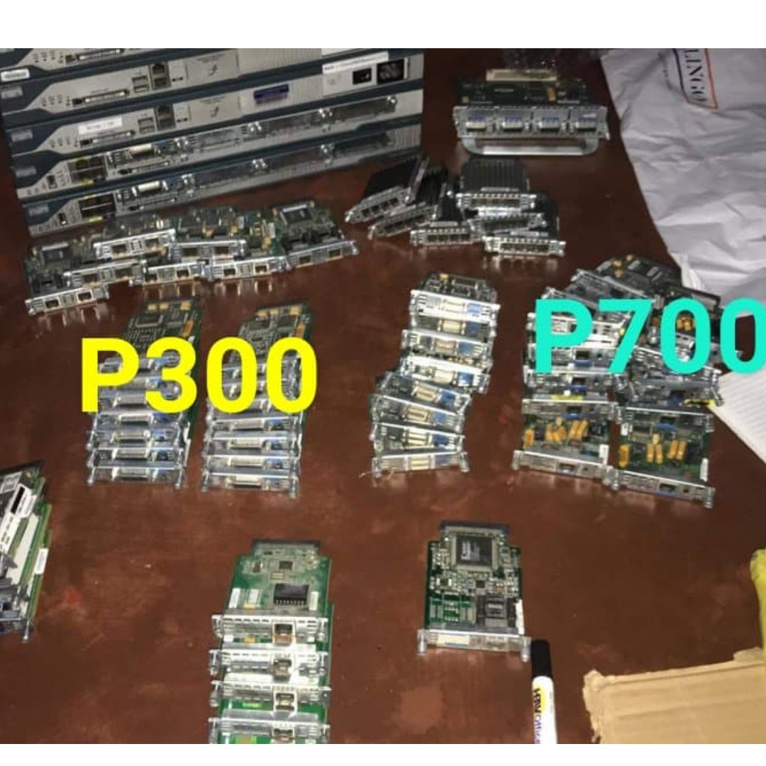 Cisco Router Modules 1, Computers & Tech, Parts & Accessories ...