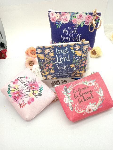 Coin Purse Bible verse, Women's Fashion, Bags & Wallets, Wallets & Card ...