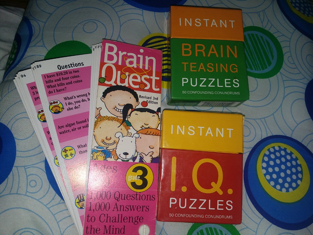 Educational games IQ Cards, Women's Fashion, Watches & Accessories ...