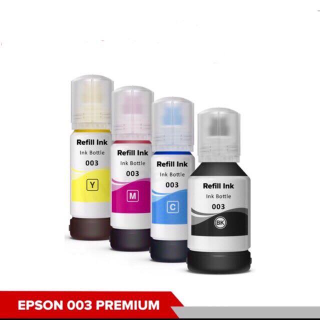 Epson 003 ink Per Set 4pieces(Pm lng ung ink na need nyo), Computers ...