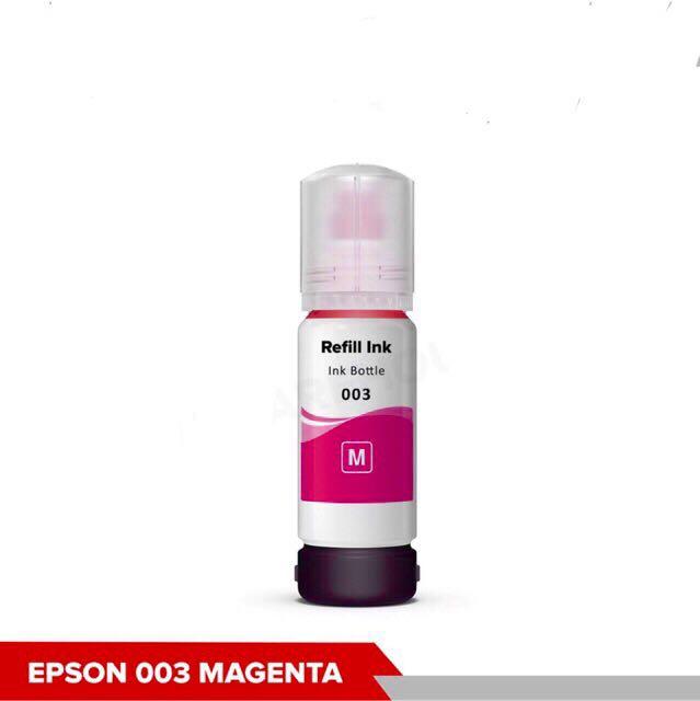 Epson 003 ink Per Set 4pieces(Pm lng ung ink na need nyo), Computers ...