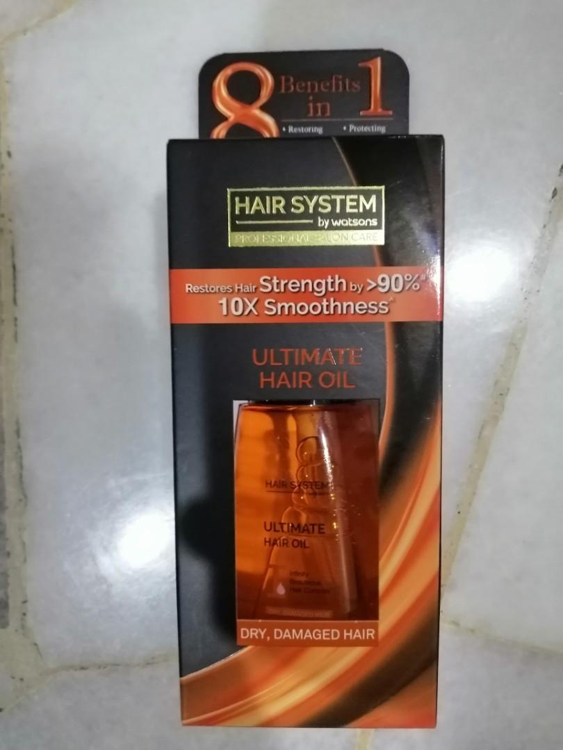 Hair System Ultimate Hair Oil, Beauty & Personal Care, Hair on Carousell