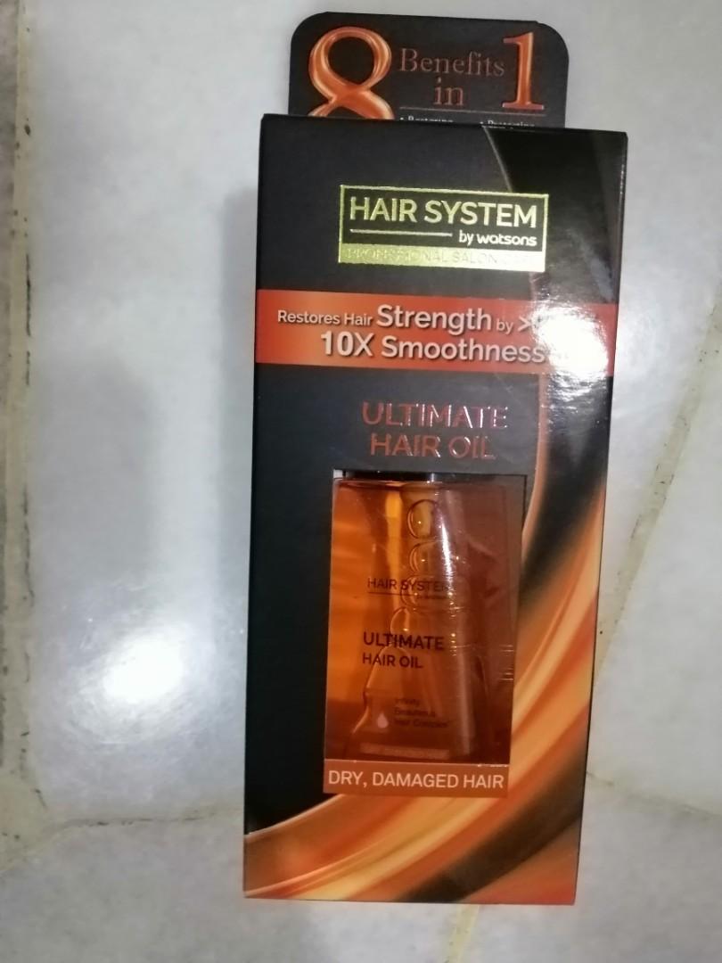 Hair System Ultimate Hair Oil, Beauty & Personal Care, Hair on Carousell