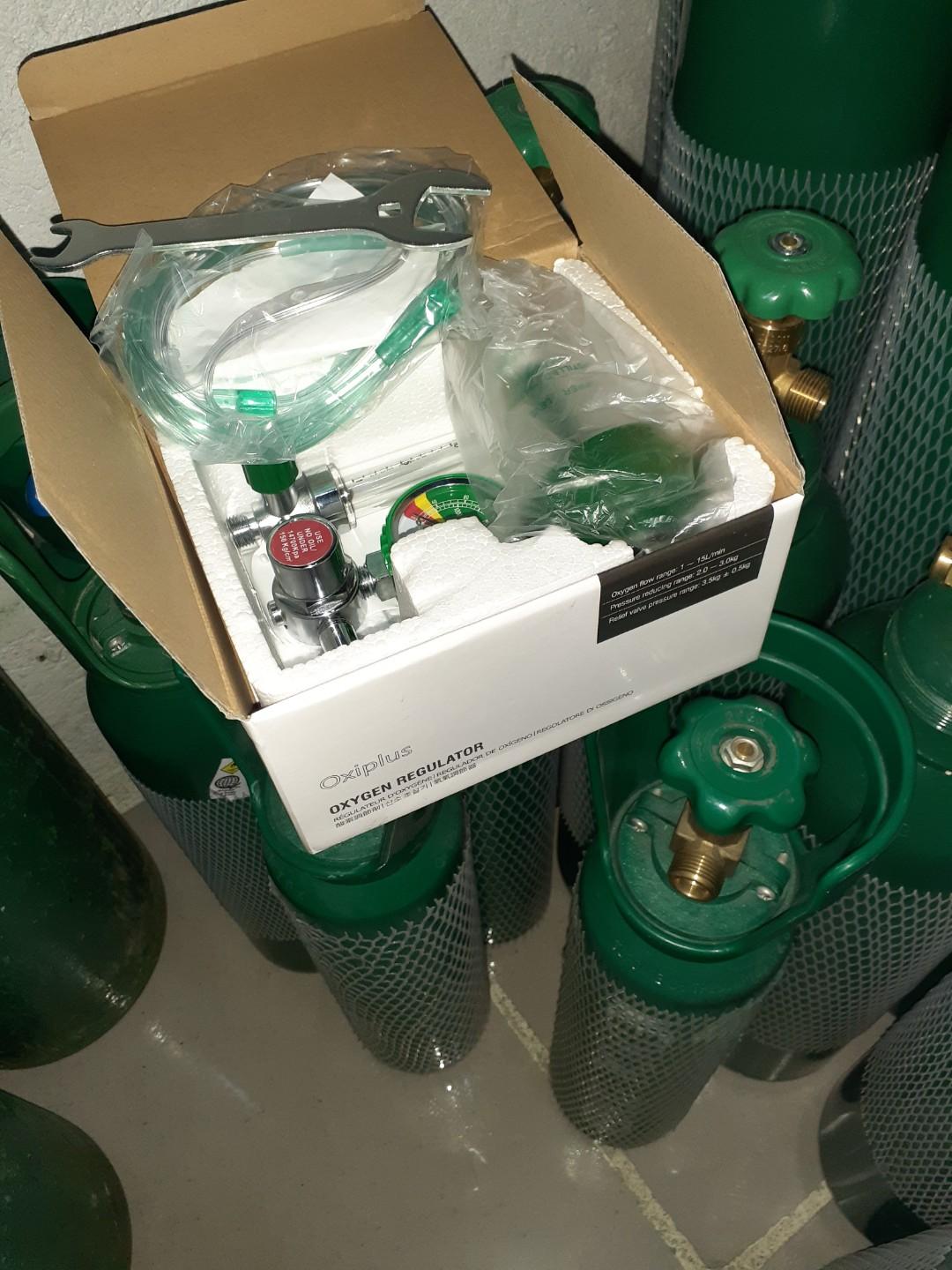 Handcarry med. Oxygen tank, Health & Nutrition, Assistive ...