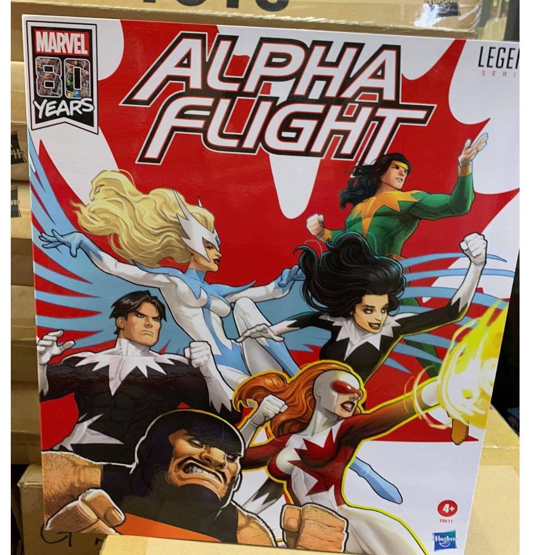 Hasbro Marvel Legends Alpha Flight set of 6, Hobbies & Toys, Toys ...
