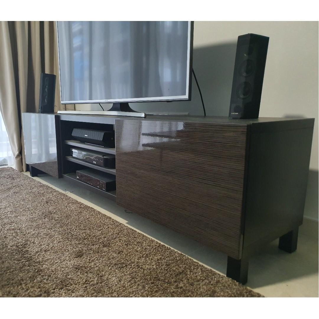 IKEA BESTÅ TV bench / console, Furniture & Home Living, Furniture, TV ...