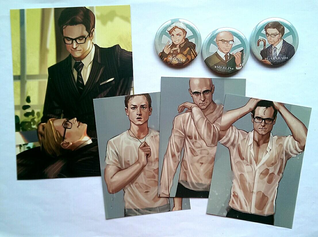 [Fanmade] Kingsman Merchandise Set, Hobbies & Toys, Collectibles ...