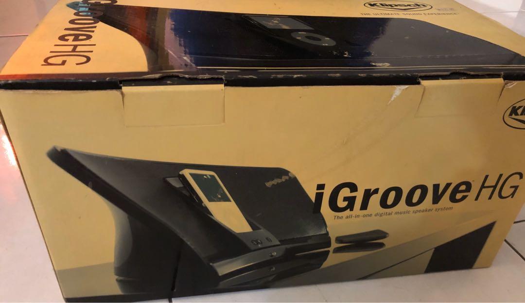 Klipsch iGroove Speaker, Audio, Portable Audio Accessories on Carousell