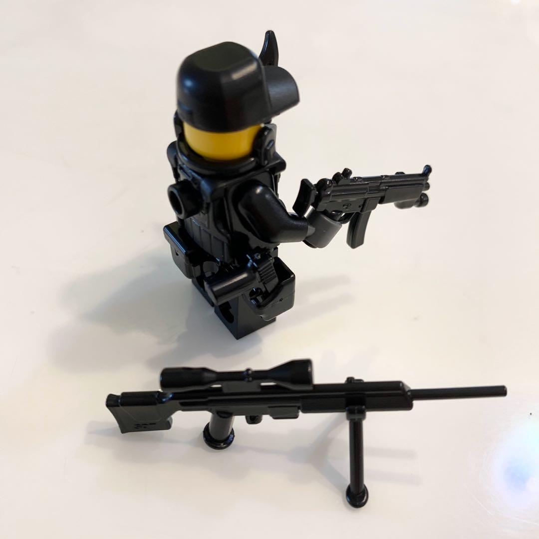 LEGO SWAT Sniper Minifigurine, CUSTOM MADE 14, Hobbies & Toys, Toys ...
