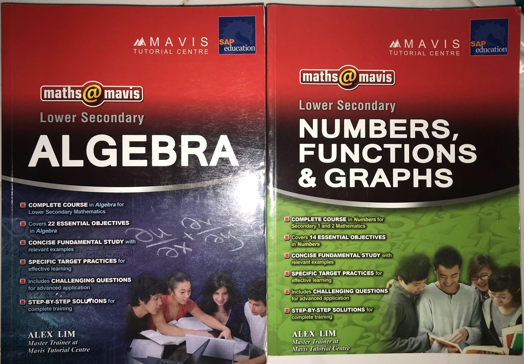 Lower Secondary Algebra And Numbers Functions And Graphs Assessment Book Hobbies And Toys Books
