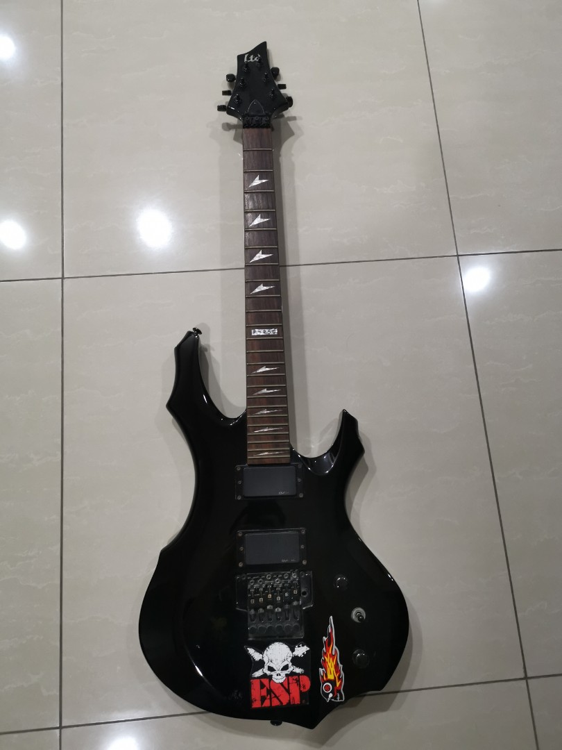 LTD F250 Electric Guitar, Hobbies & Toys, Music & Media, Musical ...