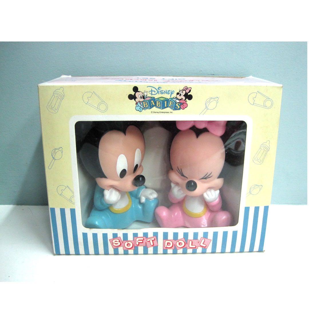 Mickey & Minnie Squishy Gift Set, Babies & Kids, Babies & Kids Fashion ...