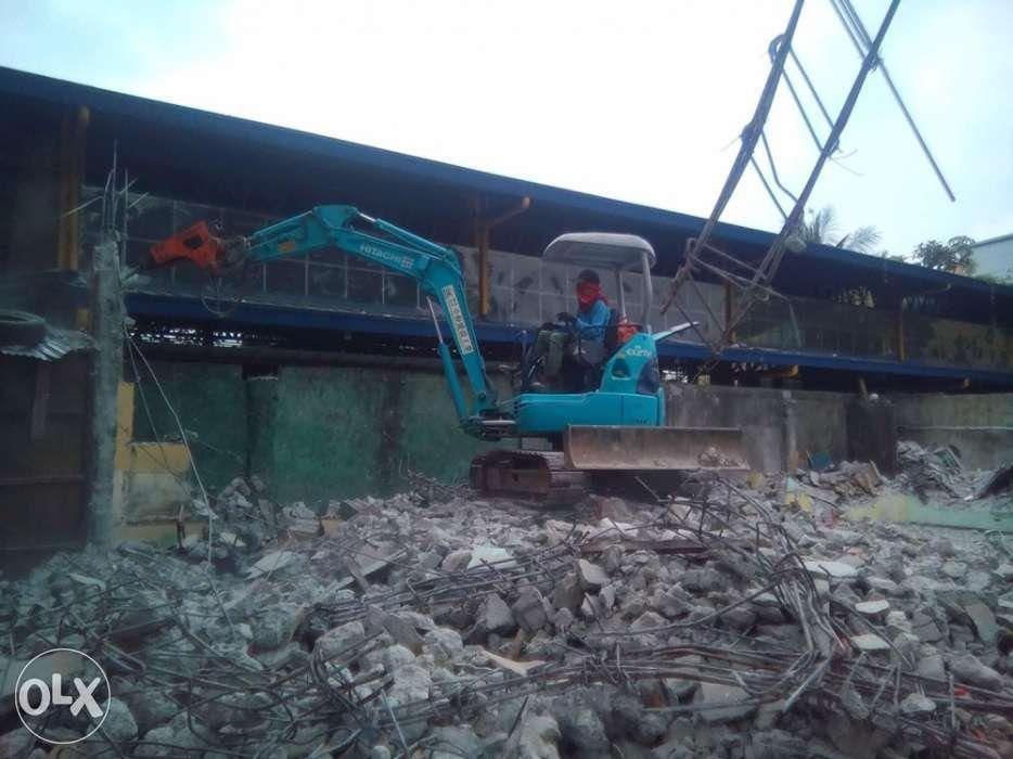 Mini BACKHOE for RENT with Breaker and Dozer, Commercial & Industrial ...