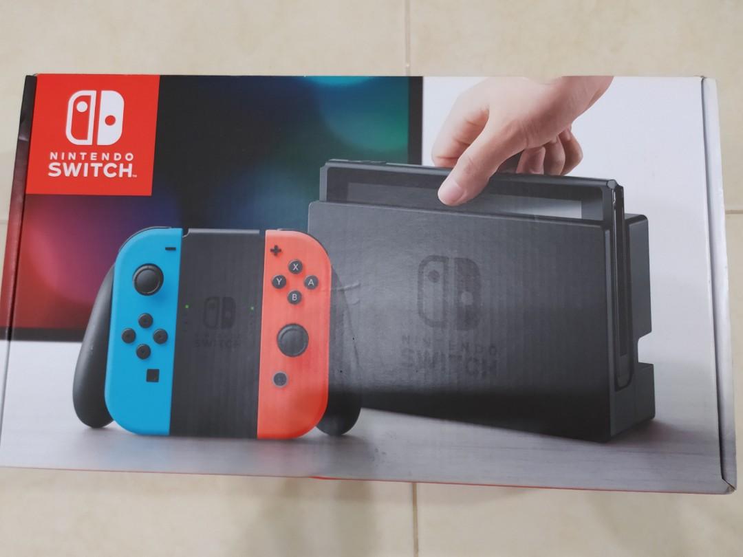 Nintendo Switch Console System, Video Gaming, Video Game Consoles ...