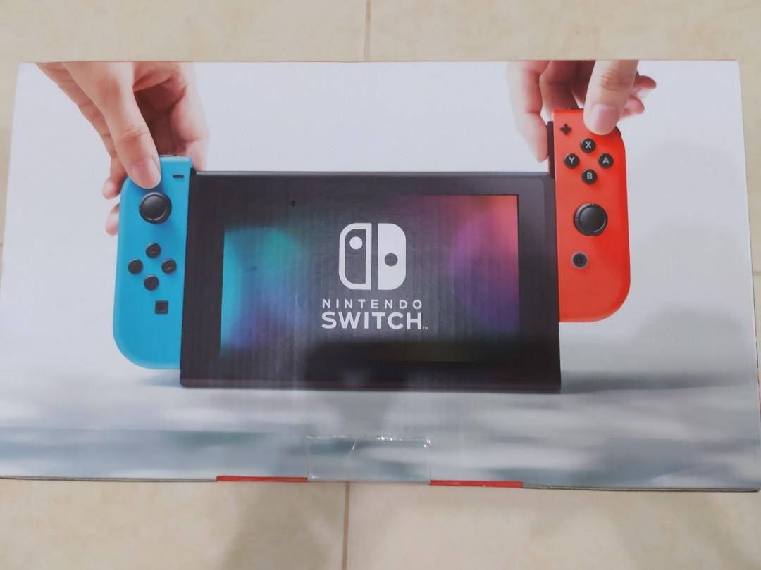 Nintendo Switch Console System, Video Gaming, Video Game Consoles ...