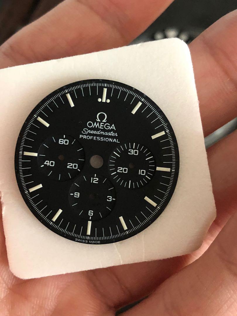 Omega speedmaster professional moonwatch dial, Luxury, Watches on Carousell
