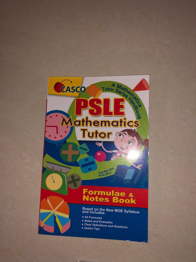 psle math notes book, Books & Stationery, Textbooks, Primary on Carousell