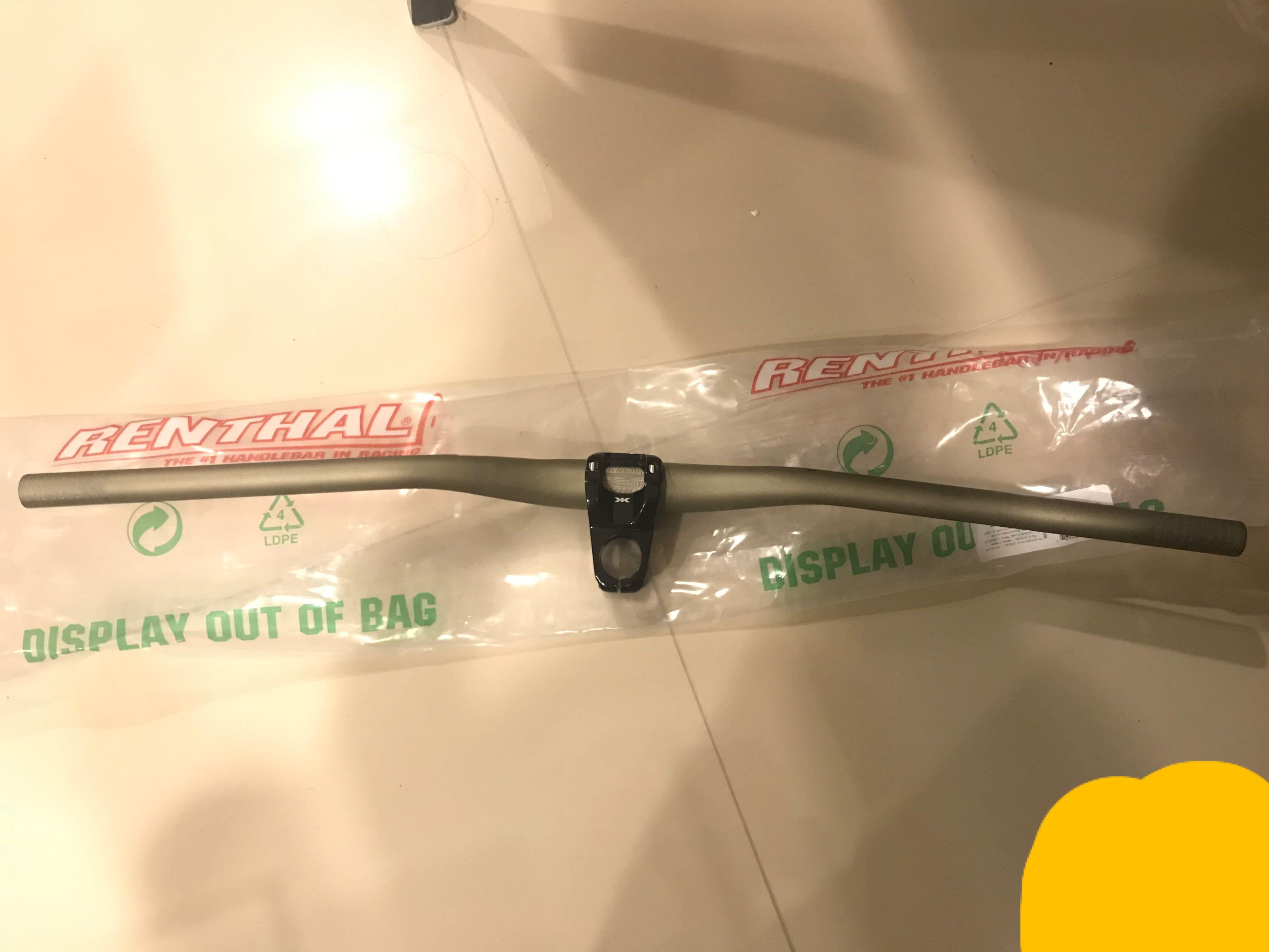 Renthal fatbar lite 35, 30mm rise, Sports Equipment, Bicycles & Parts ...