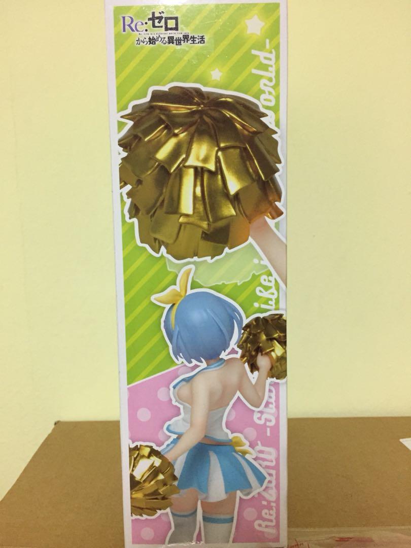 Re:Zero Rem Cheerleader figure, Hobbies & Toys, Toys & Games on Carousell